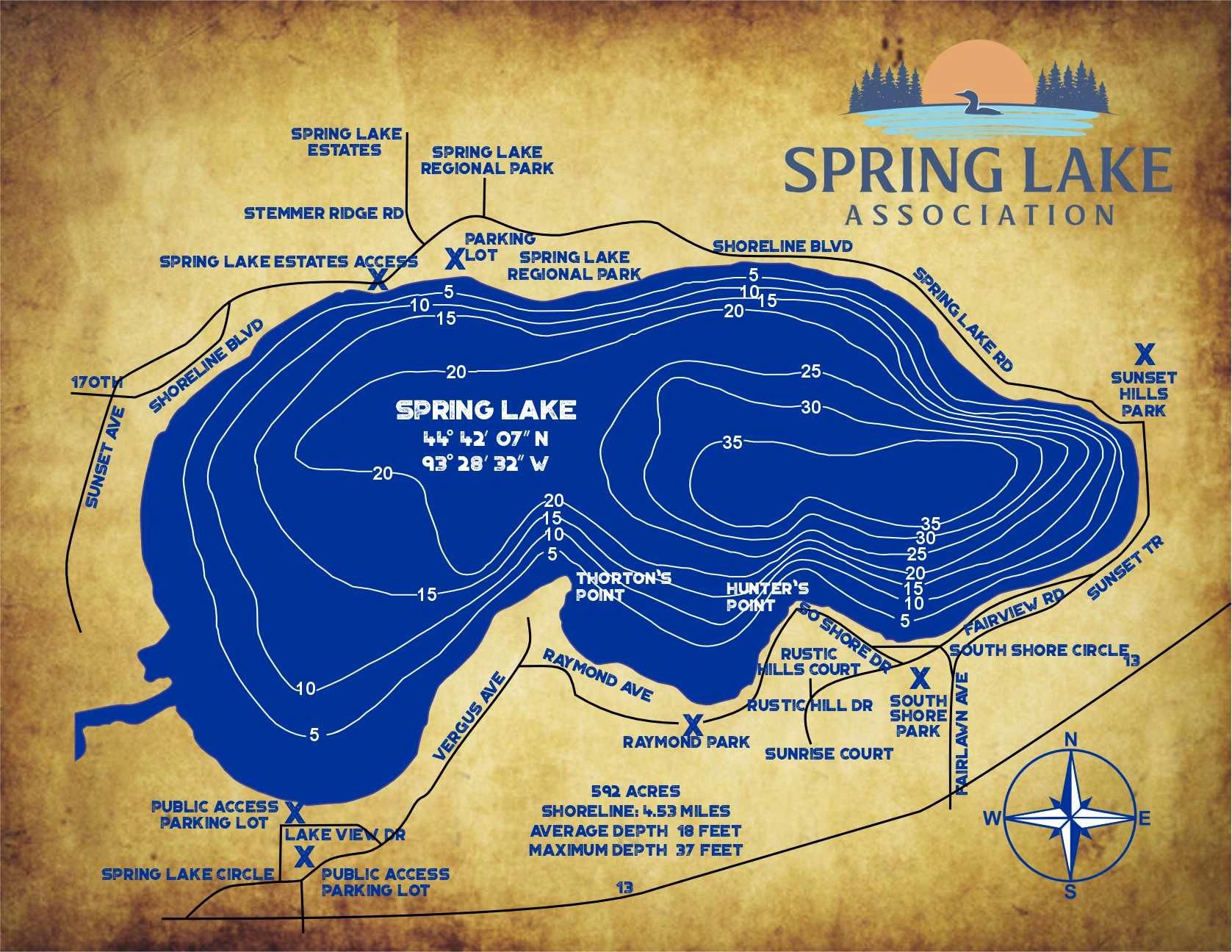 Spring Lake Maps